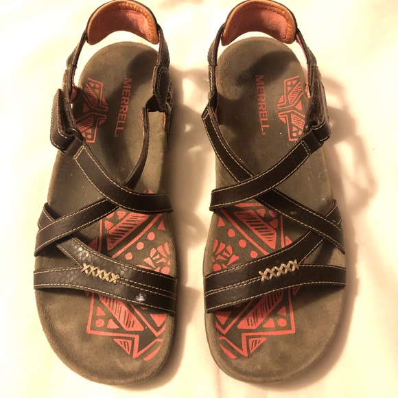 Merrell | Shoes | Merrell Sandspur Brown Cocoa Coral Sandals | Poshmark